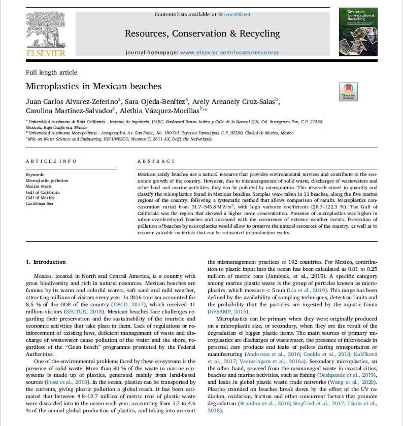 Biblioteca – Residuos, Plásticos y Microplásticos